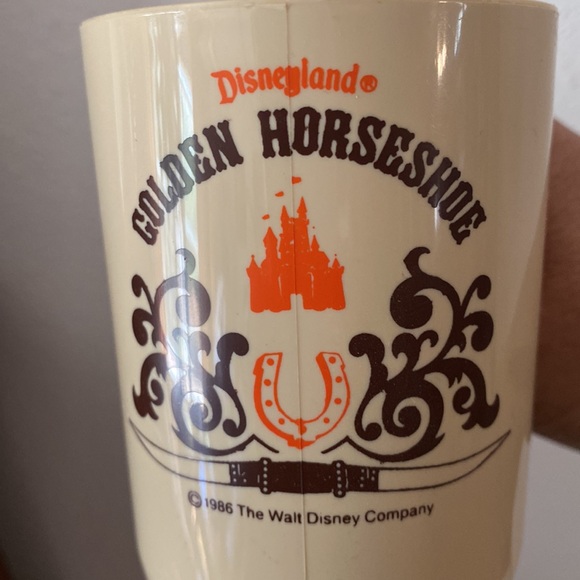 Disney | Other | Rare Disneylands Golden Horseshoe Restaurantplastic ...